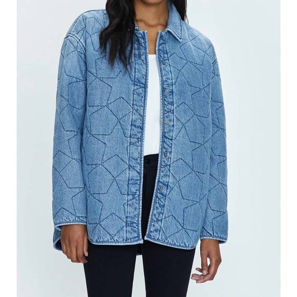 pistola | Jackets & Coats | New Pistola Womens Alyssa Embroidered Denim ...